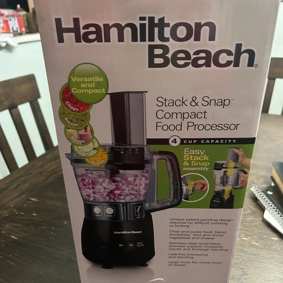Hamilton Beach | Kitchen | Hamilton Beach Quad Blade Food Processor ...